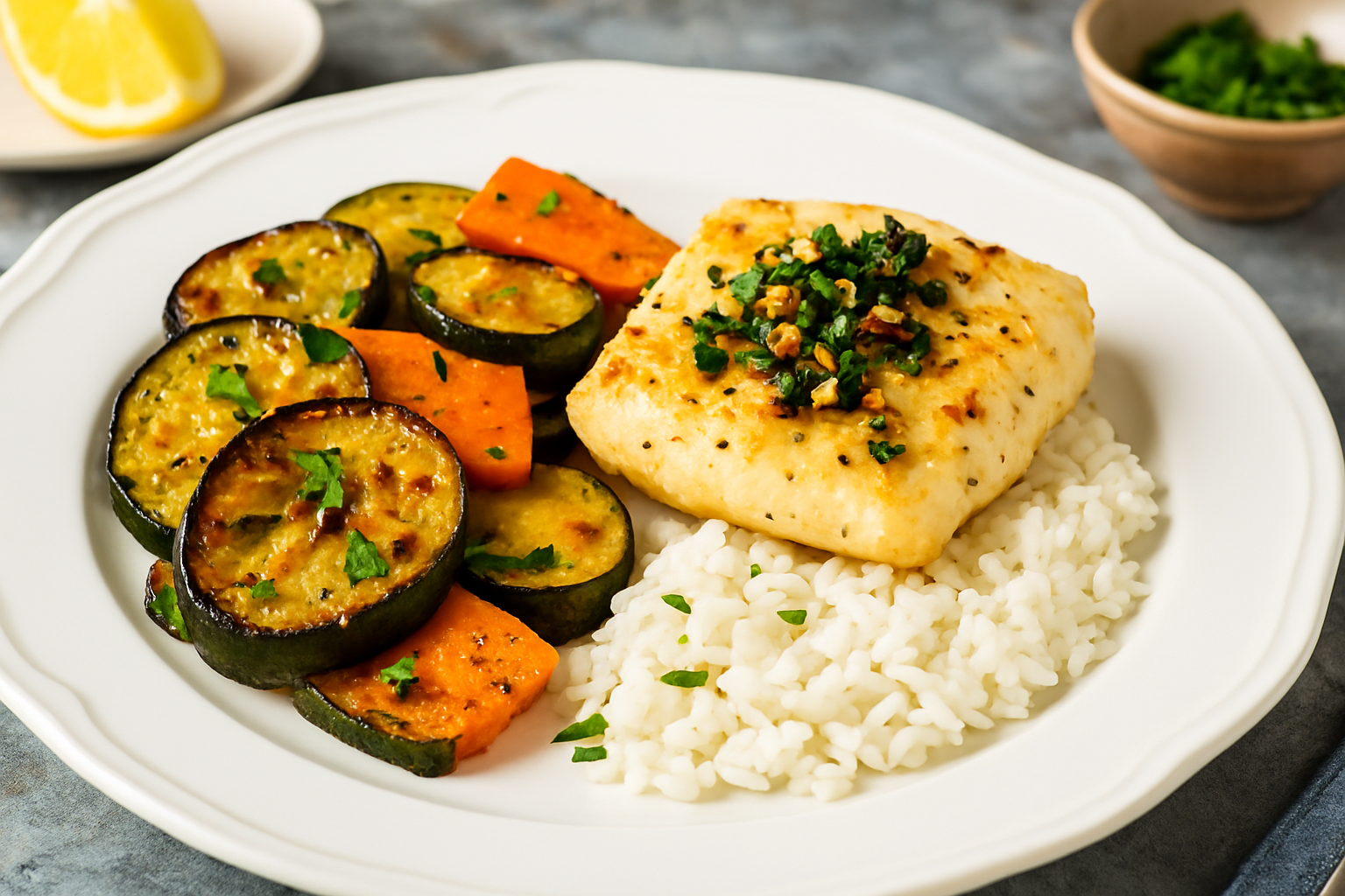 Baked Fish with Veggies | Liver Foundation