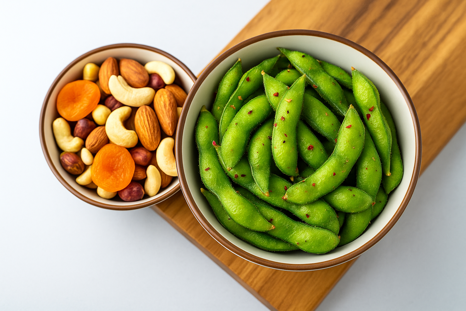 Steamed Edamame and Nuts | Liver Foundation